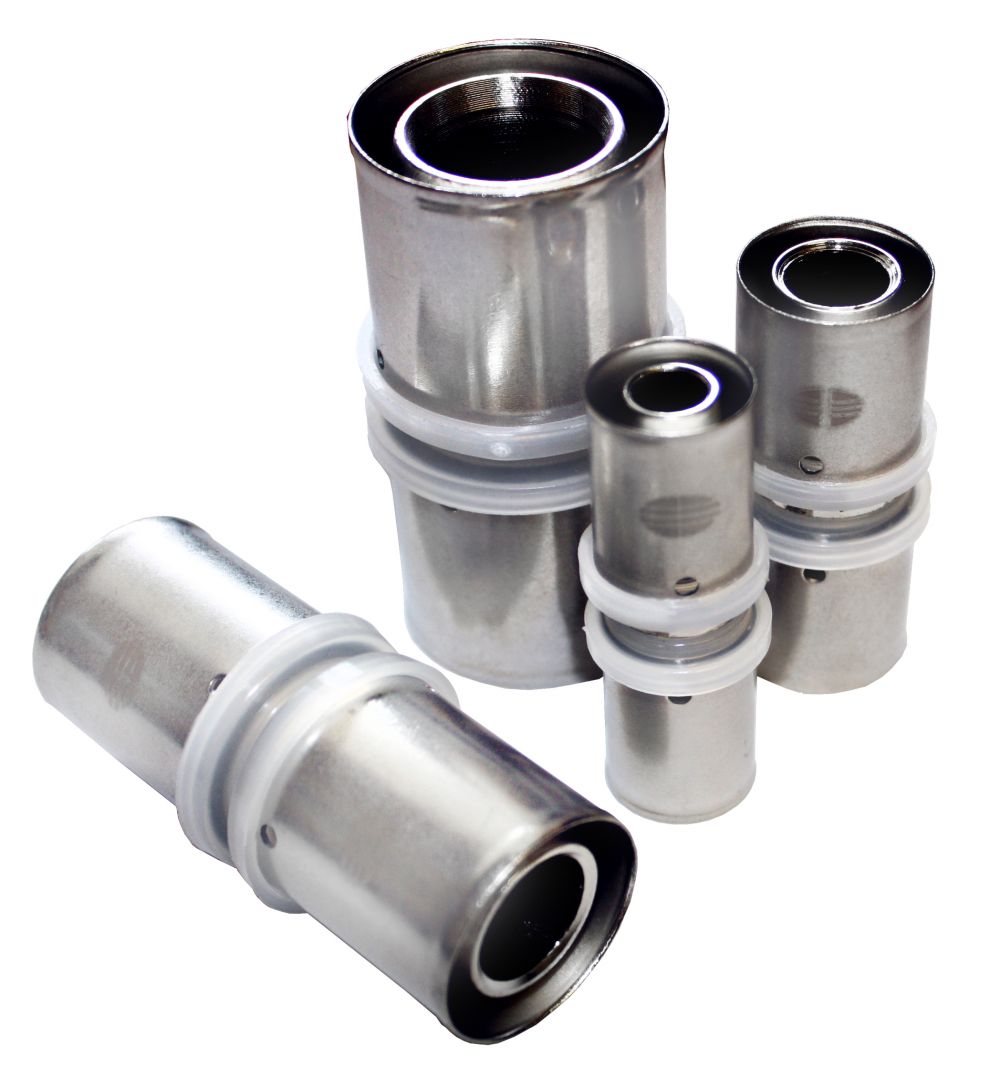 25mm Equal Straight Union Rifeng Crimp Fitting | UFHTS